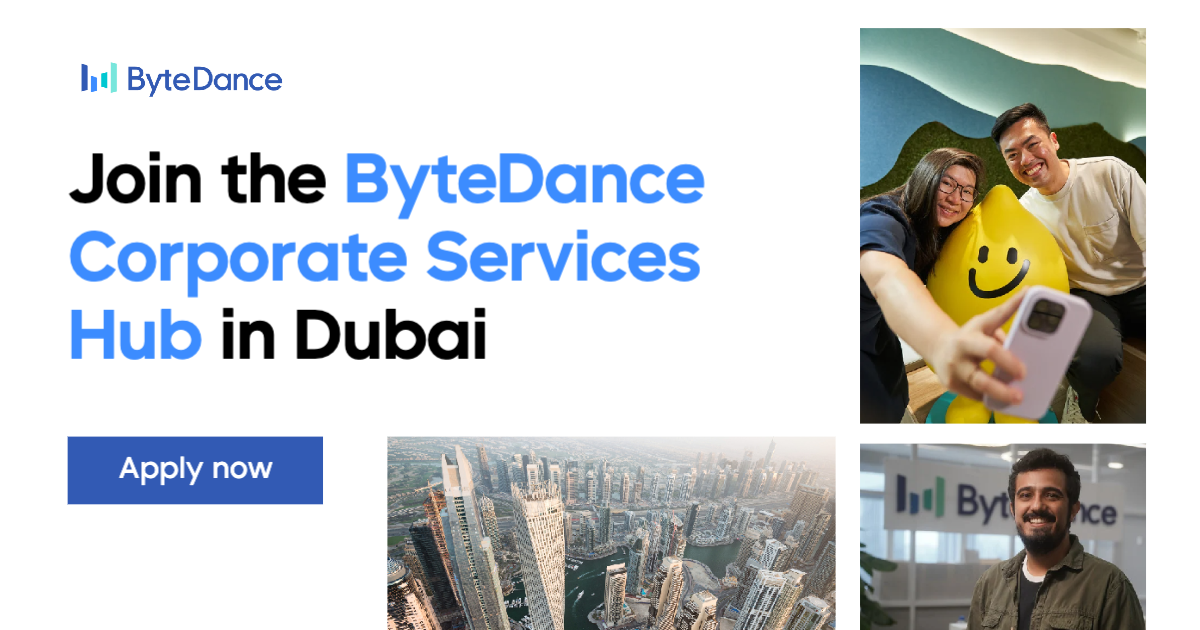 ByteDance - Dubai CS website